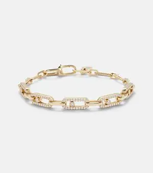Messika Move Link 18kt Yellow Diamond Bracelet - Gold