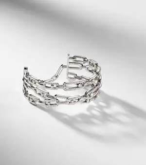 Messika Move Link 18kt White Gold Diamond Bracelet