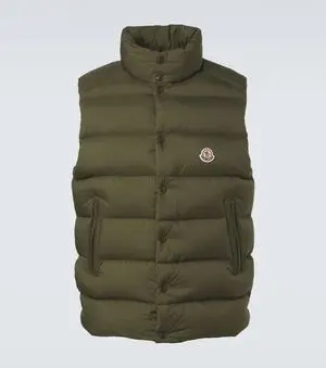 Moncler Tibb Down Vest - Green