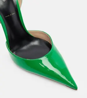 TOM FORD Vertigo Patent Leather Pumps - Green