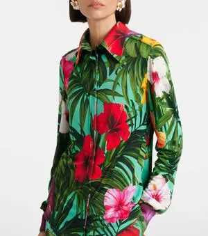 Dolce & Gabbana Floral Viscose Shirt