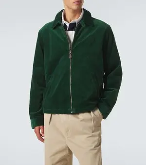 Polo Ralph Lauren Cotton Corduroy Zip-up Jacket