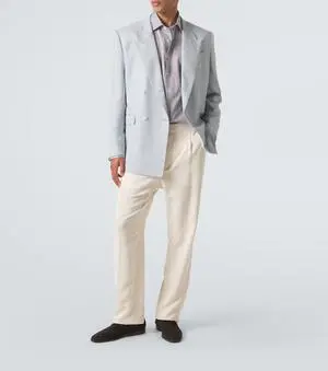 Canali Striped Cotton Shirt