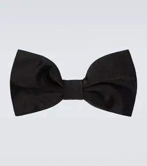 Canali Silk Bow Tie - Black