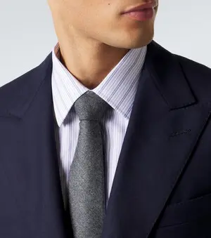 Canali Wool Neck Tie