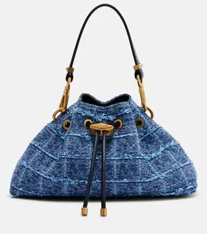 JIMMY CHOO Cinch Small Bucket Bag