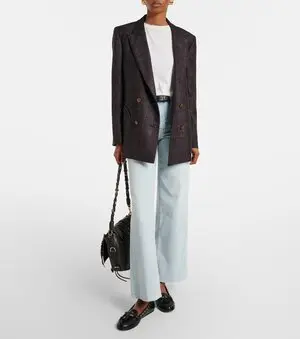 FRAME Le Slim Palazzo Wide-leg Jeans