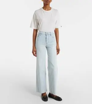 FRAME Le Slim Palazzo Wide-leg Jeans