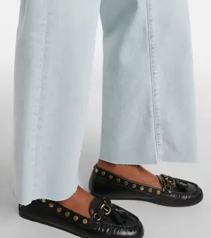 FRAME Le Slim Palazzo Wide-leg Jeans