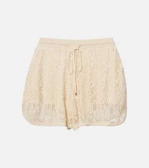 Zimmermann Mahon Crochet Lace Shorts