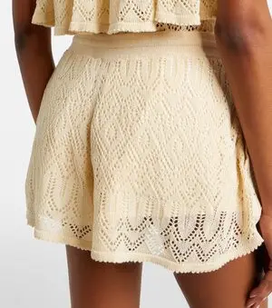 Zimmermann Mahon Crochet Lace Shorts