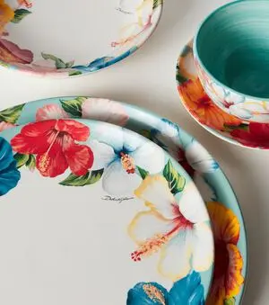Dolce & Gabbana Floral Ceramic Dinner Plate