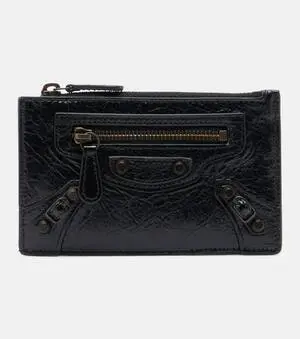 Balenciaga Le City Leather Wallet - Black