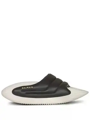 Balmain Quilted B-it Mules