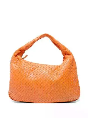 Bottega Veneta Intrecciato Shoulder Bag - Orange