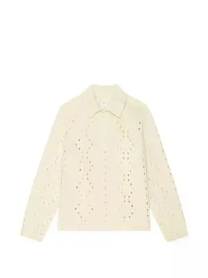 Givenchy Openwork Polo-collar Jumper