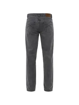 Brunello Cucinelli Straight-leg Five-pocket Jeans - Grey