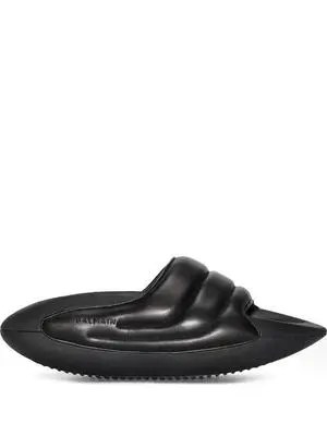 Balmain Quilted Slides