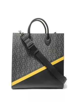 Fendi Ff Zucca Tote Bag - Grey