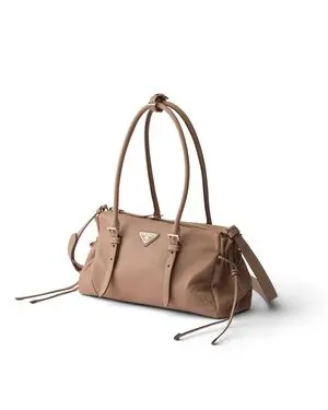 Prada Antiqued Leather Tote Bag - Pink