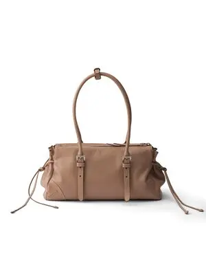 Prada Karin Medium Antiqued Leather Tote Bag