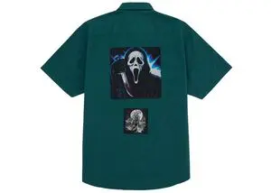 Supreme Ghostface Work Shirt - Green