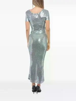 MAISON MARGIELA Sequin Short-sleeve Dress