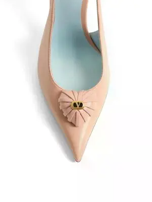 Valentino Garavani Coeur Royal Slingback Pumps - Pink