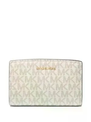 Michael Kors Medium Bryant Logo Wallet - Neutrals