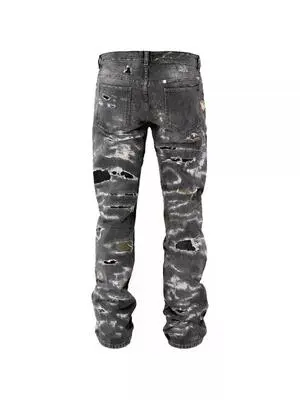 Givenchy Distressed Patched Jeans