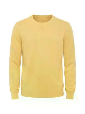 Brunello Cucinelli Cashmere Crew-neck Sweater - Yellow