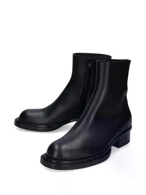 Alexander McQueen Leather Ankle Boots