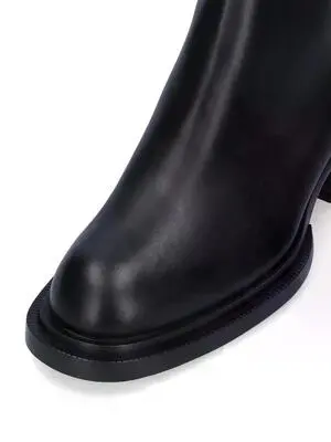 Alexander McQueen Leather Ankle Boots
