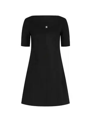Givenchy Short-sleeve Mini Dress - Black