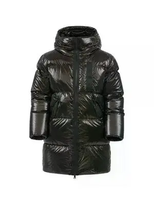 Givenchy Quilted Hooded Coat - Black