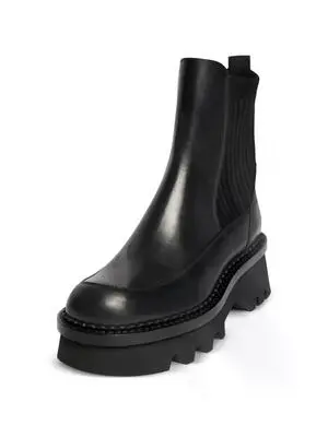 Chloé Leather Chelsea Boots
