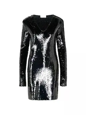 Max Mara Sequin-embellishment Mini Dress