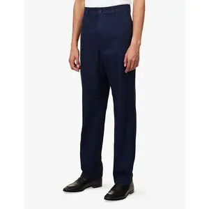 Dunhill Stretch Tailored Cotton Chino Trousers