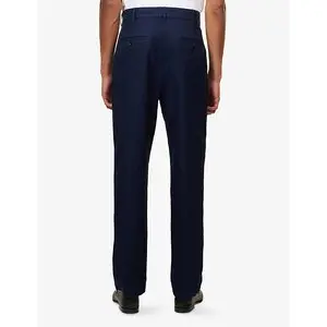 Dunhill Stretch Tailored Cotton Chino Trousers