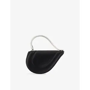 BVLGARI Serpenti Cuoricino Mini Top-handle Bag - Black