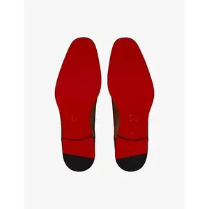 CHRISTIAN LOUBOUTIN Greggory Leather Oxford Shoes - Havane