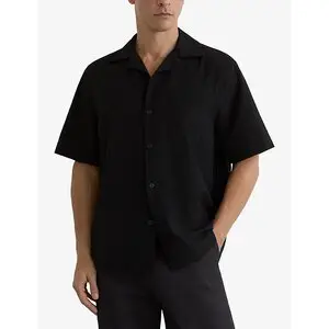 REISS Eclipse Crinkled Woven Shirt