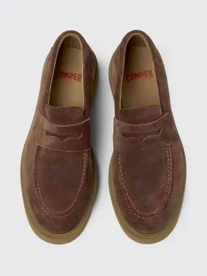 Camper Norman Suede Loafers - Brown