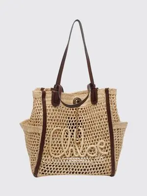 Chloé Iconic Double Carry Crochet Shoulder Tote Bag