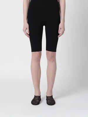 ENTIRE STUDIOS Ribbed Shorts - Black