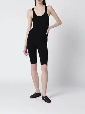 ENTIRE STUDIOS Ribbed Shorts - Black