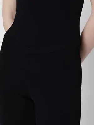 ENTIRE STUDIOS Ribbed Shorts - Black