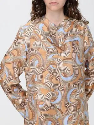 Malìparmi Printed Long Sleeve Dress