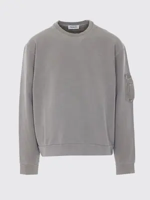 Premiata Cotton Crewneck Sweatshirt With Chest Pocket Detail