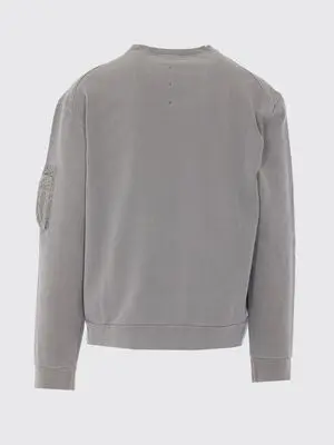 Premiata Cotton Crewneck Sweatshirt With Chest Pocket Detail